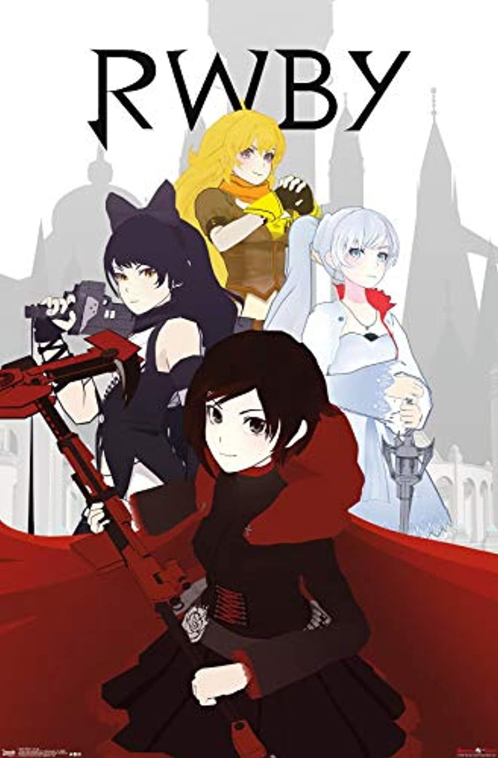 RWBY Group Web Series 22" x 34" Poster - Walmart.com