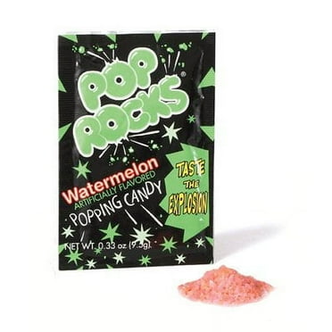 Pop Rocks Strawberry Popping Candy, 24 Ct Bulk Box, Perfect for Parties ...