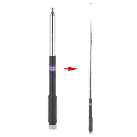Peahefy Anti-Collision Aluminium Alloy Long Pull Rod Antenna SMA Male ...