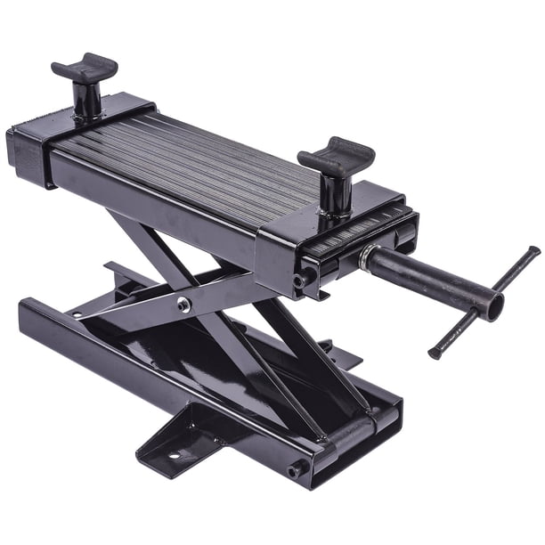 JEGS 87006 Motorcycle Jack 1 100 lb. Capacity 3 3/4 in. to 15 3/4 in ...