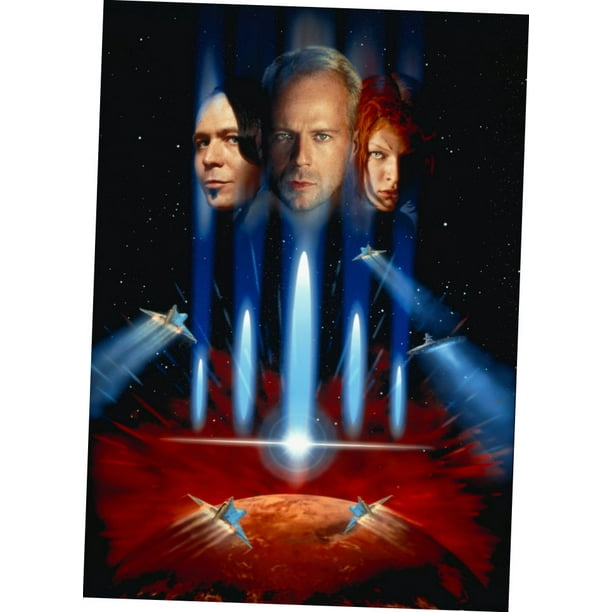 Fifth Element The Movie Poster No Text 16in x 24in Poster Square Adults ...
