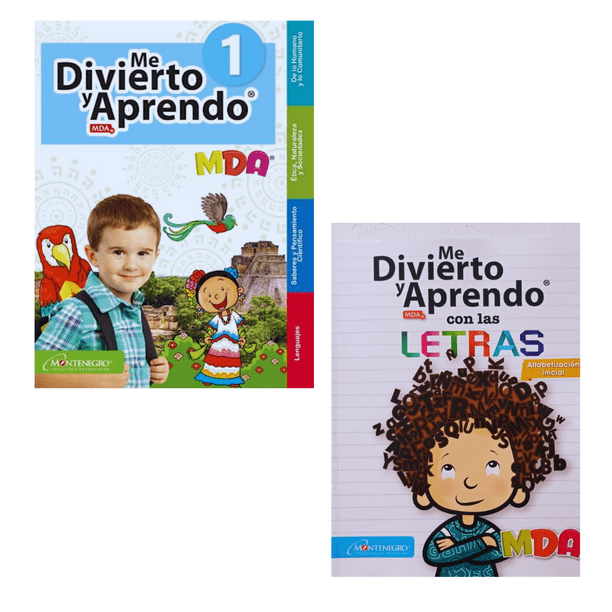 Guía Montenegro 1° Me Divierto Y Aprendo 2023- 2024 Mda / Nueva Escuela ...