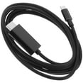 Laptop Monitor Cable Usb-c High Speed Charger Connect Black - Walmart.com