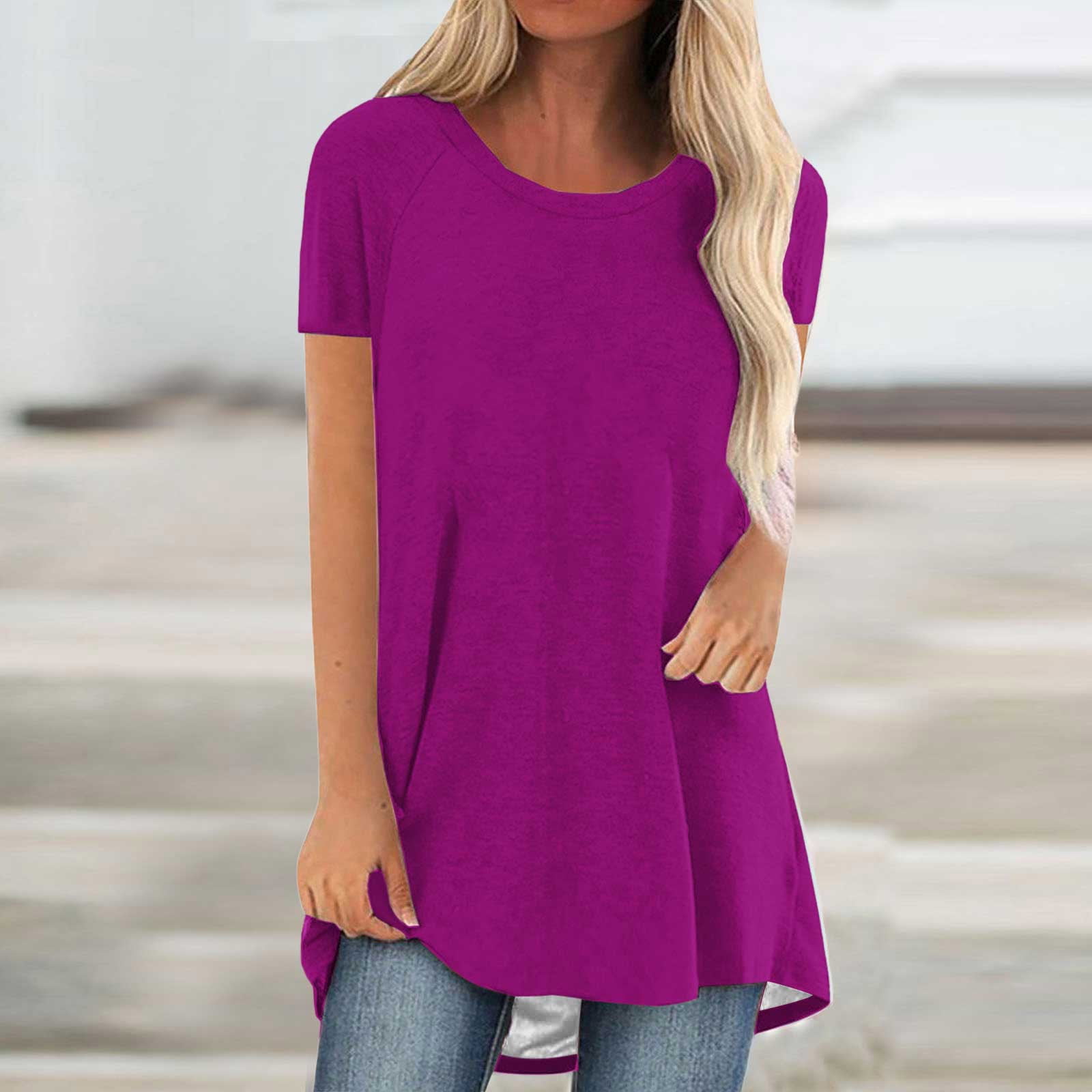 Click here for Fartey Long Tunic Tops For Women 2025 Summer Short... prices