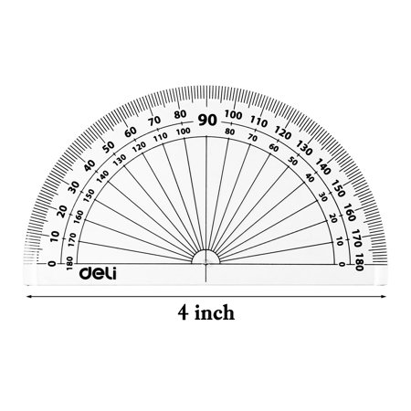 Pack of 10 Students Learn Rulers Angle Measurement Math Accessories ...