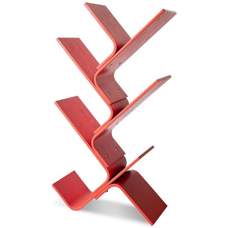 Magazine Holders Nordic Solid Wood Newspaper Rack, Modern Minimalist ...