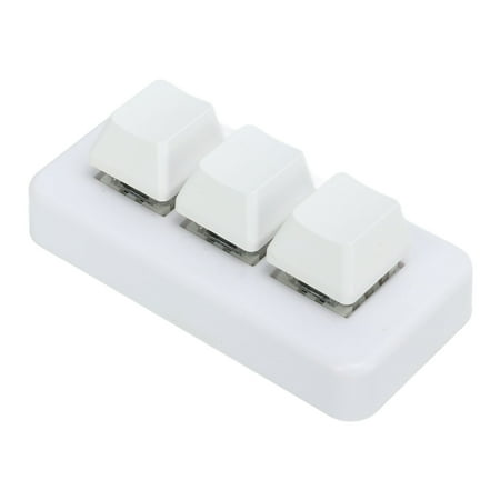 Mini 3 Key Keyboard, Mini 3 Key Keypad Repeatable Setting ABS USB DIY ...