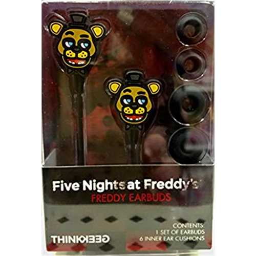 Five Night's at Freddy's FNAF Freddy Earbuds - Walmart.com - Walmart.com