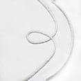 16.5 Inch Ribbon Twirl Embroidery Round Placemats Set of 4, Scalloped ...