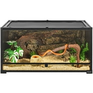 REPTIZOO 40 Gallon PVC Reptile Enclosure, 36x18x18 Reptile Terrariums ...