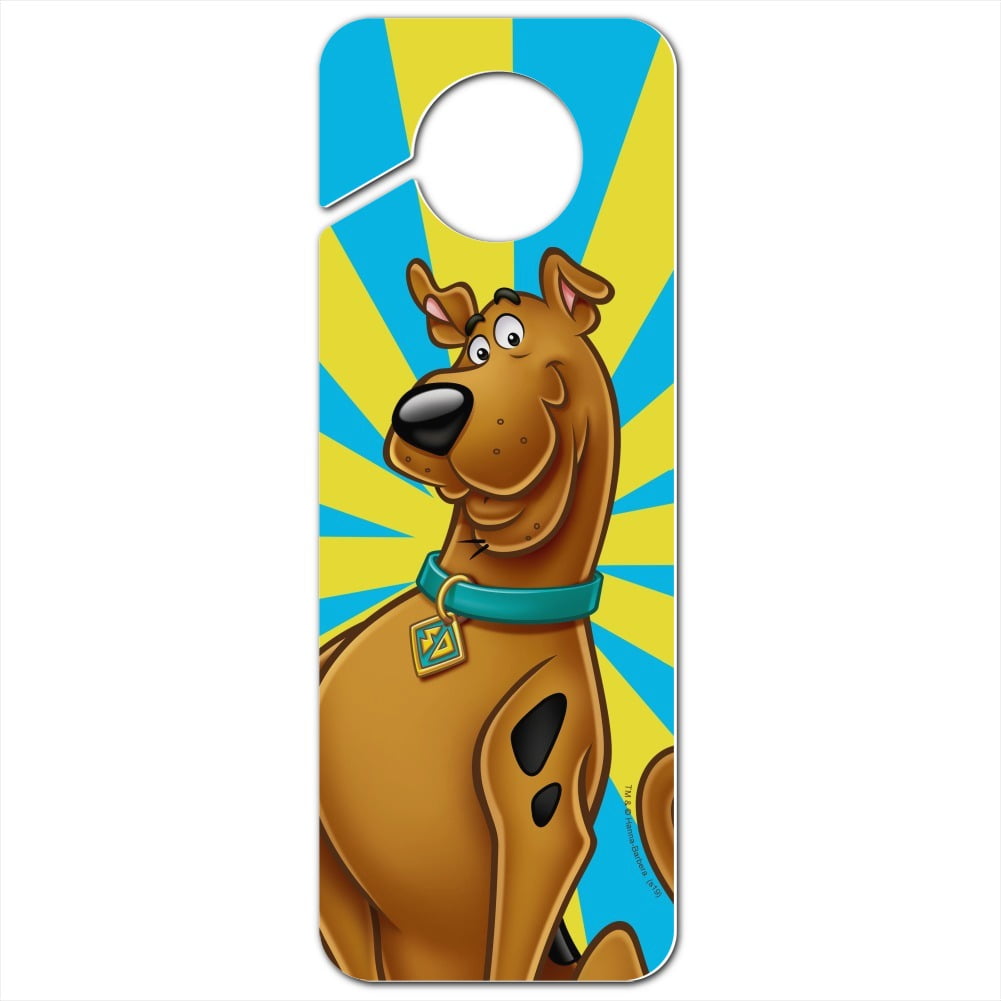 Scooby-Doo Character Plastic Door Knob Hanger Sign - Walmart.com