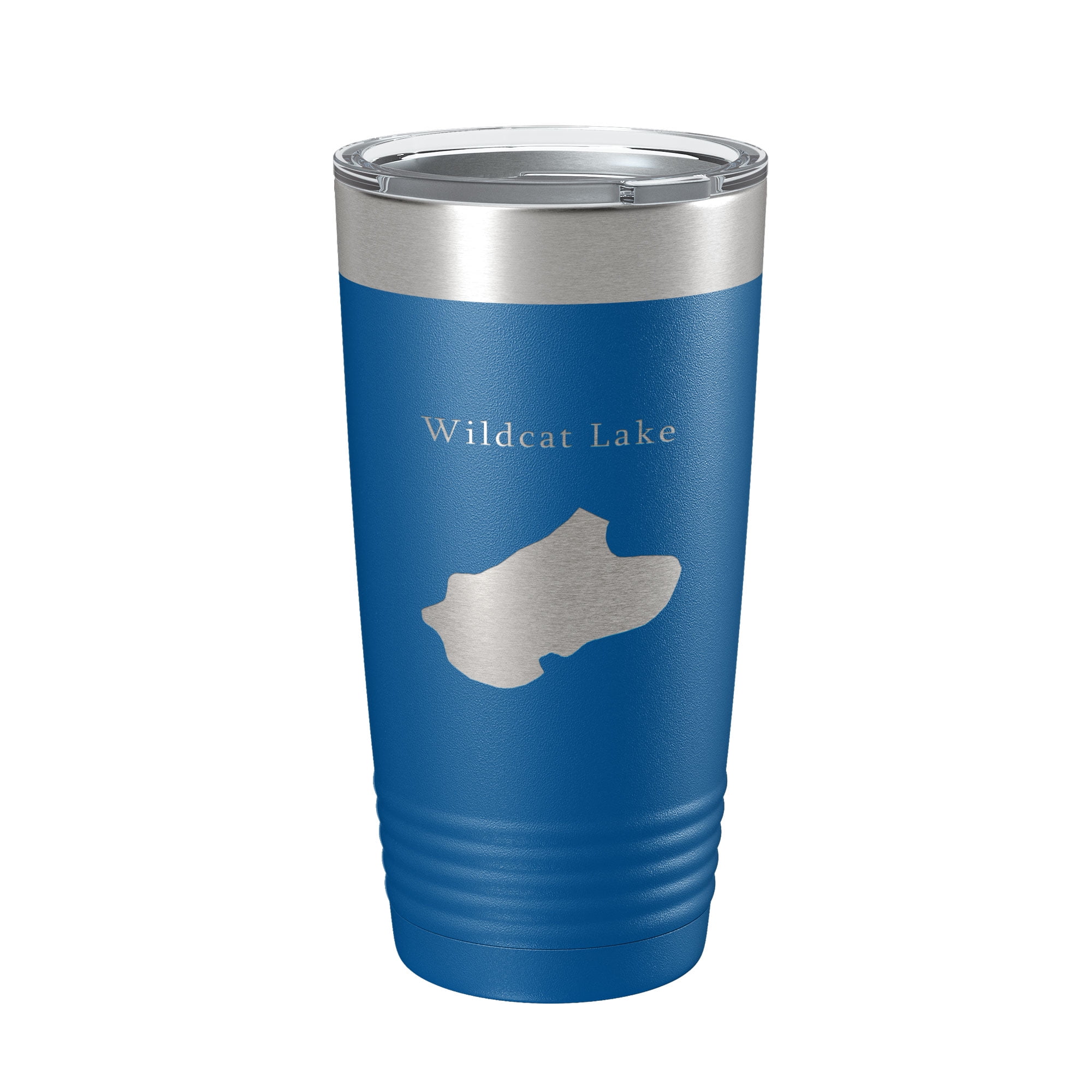 Wildcat Lake Map Tumbler Travel Mug Insulated Laser Engraved Coffee Cup ...