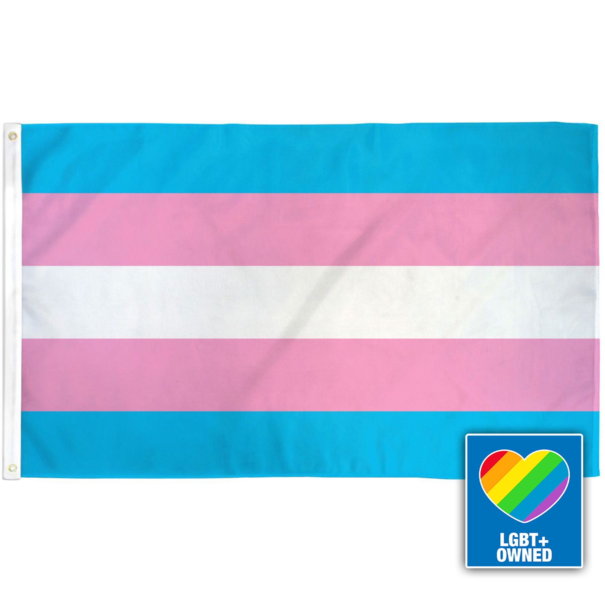 Buy Transgender Pride Flag 3x5 Poly Flag Transgender Pride Flag 3x5