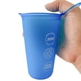 200ml Camping Soft Water Cup Foldable Sports Water Cup Outdoor Running ...