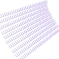 10pcs Plastic 30-Hole Loose Leaf Binders Ring Binding Spines Combs 85 ...