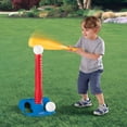 BESTSKY 2026 New Toddler Ball Toys Kids Ball Set with Bat and 2 Balls ...