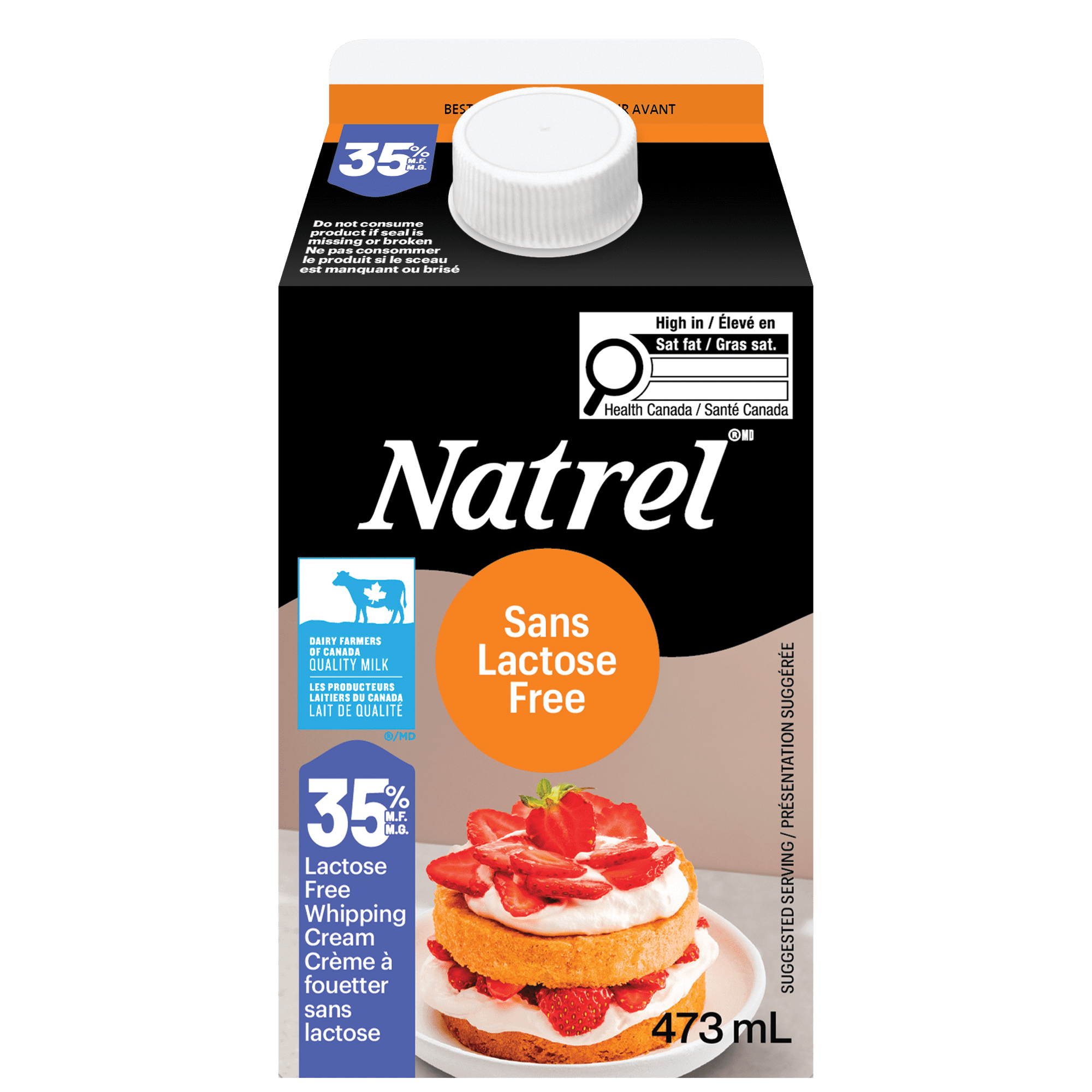 Click here for Natrel Lactose Free 35 Whipping Cream 473 Ml prices