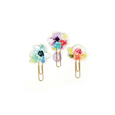 My Prima Planner Embellishments- Banner Paper Clips - Walmart.com