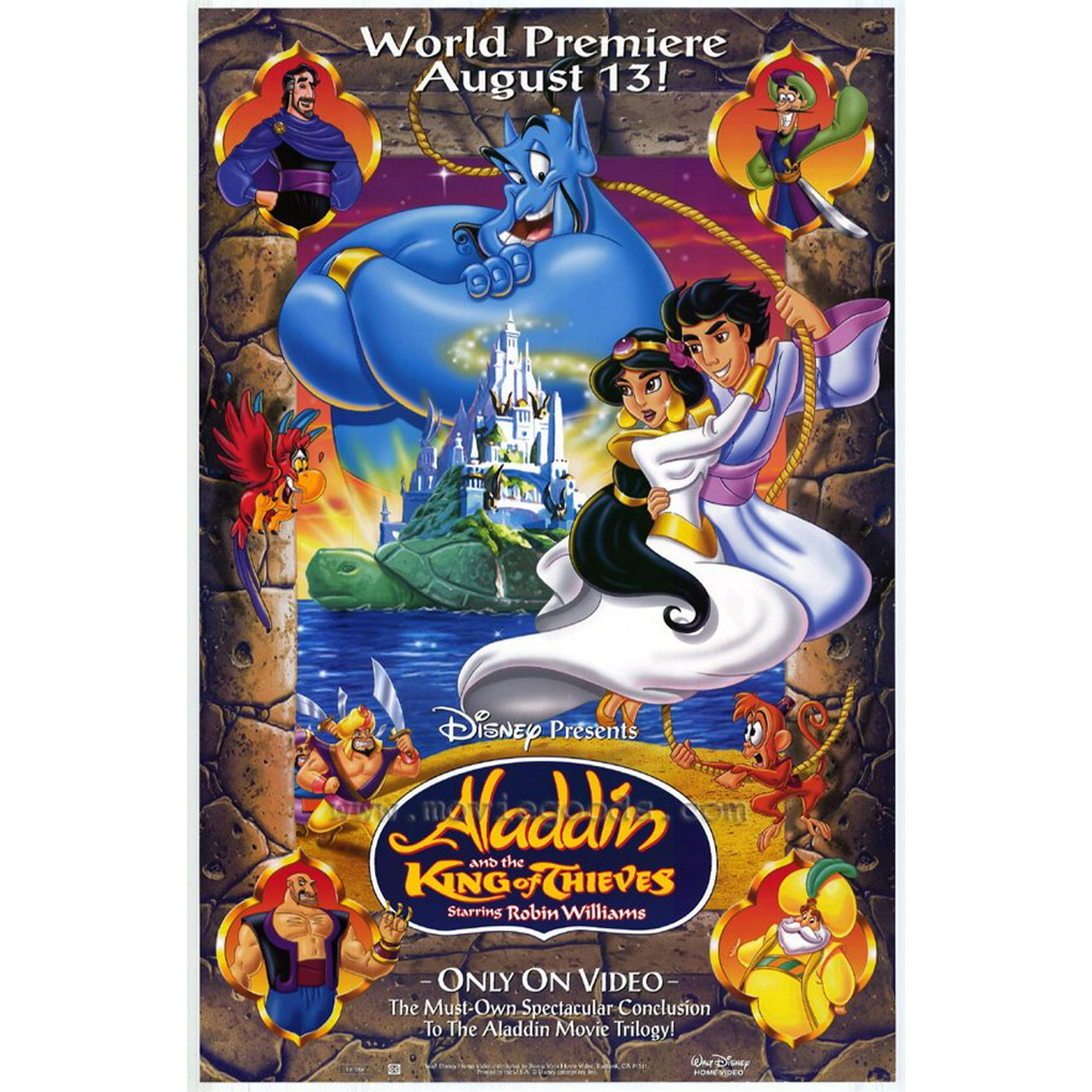 Aladdin And The King Of Thieves Dvd