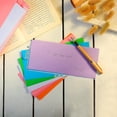 CCOCC 500 Pcs Colored Envelopes Business Envelopes Adhesive Security ...
