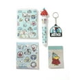 Justice Peanuts Kids White Snoopy Stationery Set with Case, 6 Piece ...