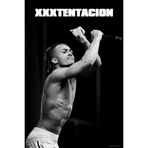 XXXtentacion Poster Crossed Arms XXXtentacion Merch Bad Vibes Forever ...