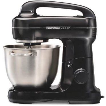 Hamilton Beach Stand Mixer, 4 Quart, 7 Speeds, 300 Watts, Kitchen ...