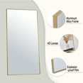 Anyrose 71"x 30" Full Length Mirror Rectangular Floor Standing Mirror ...