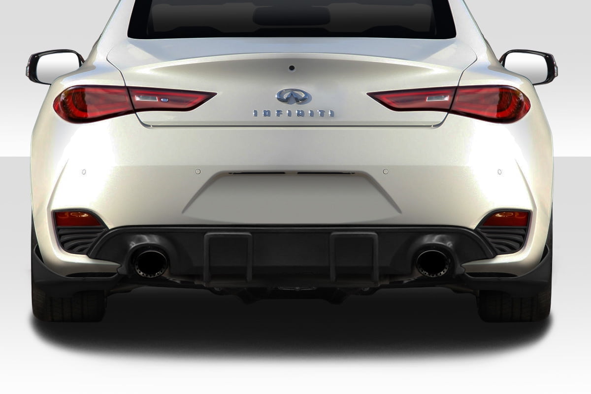 2017-2022 Infiniti Q60 Duraflex J Spec Rear Diffuser - 3 Piece ...
