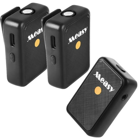 Measy V82 Wireless 2.4G Microphone Clip-on Mic Plug & Play Type-C for ...