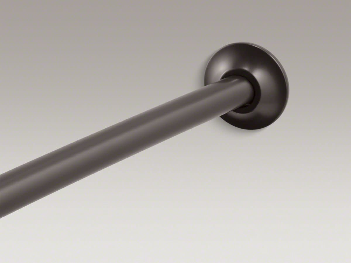 Kohler K-9350 Expanse 72" Curved Shower Rod - Bronze - Walmart.com