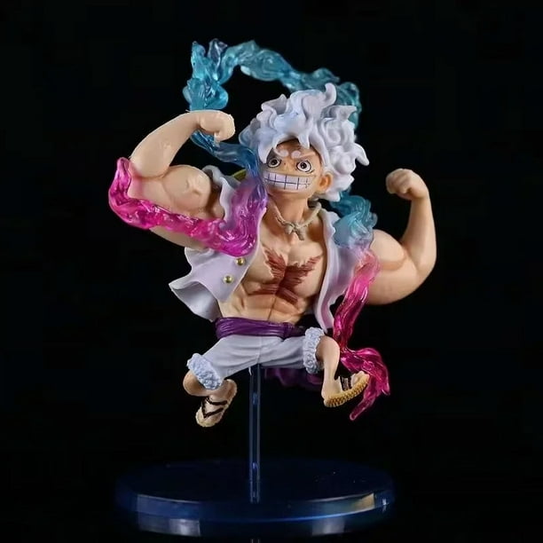 Figura de acción de PVC de One Piece Muscle Pinwheel, versión Q de Nika ...