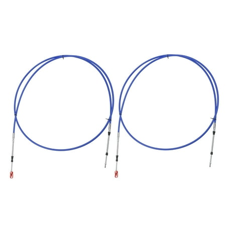 Unique Bargains 2pcs 10ft 118 Inch Marine Type 3300/33C Throttle Shift ...