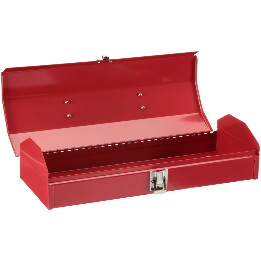 Stack-On 15-Inch Metal Gadget Tool Box (Red) - Walmart.com - Walmart.com