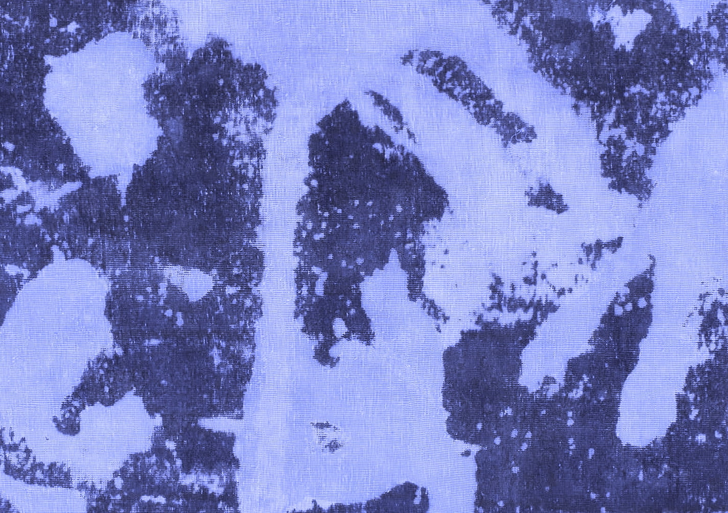 Ahgly Company Machine Washable Indoor Rectangle Abstract Blue Modern ...