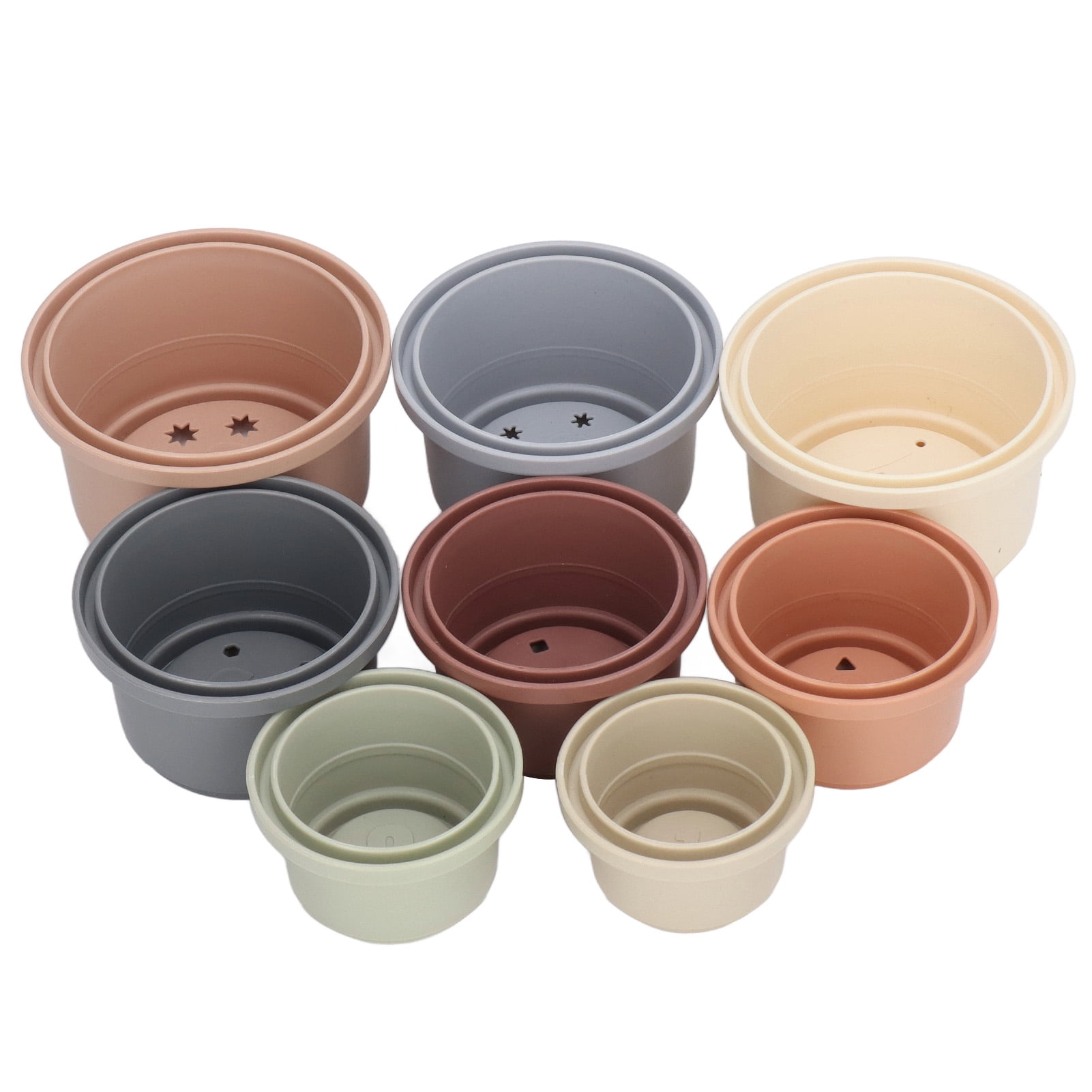 Click here for Flameen Stacking Cups  Modern Design Light Portabl... prices