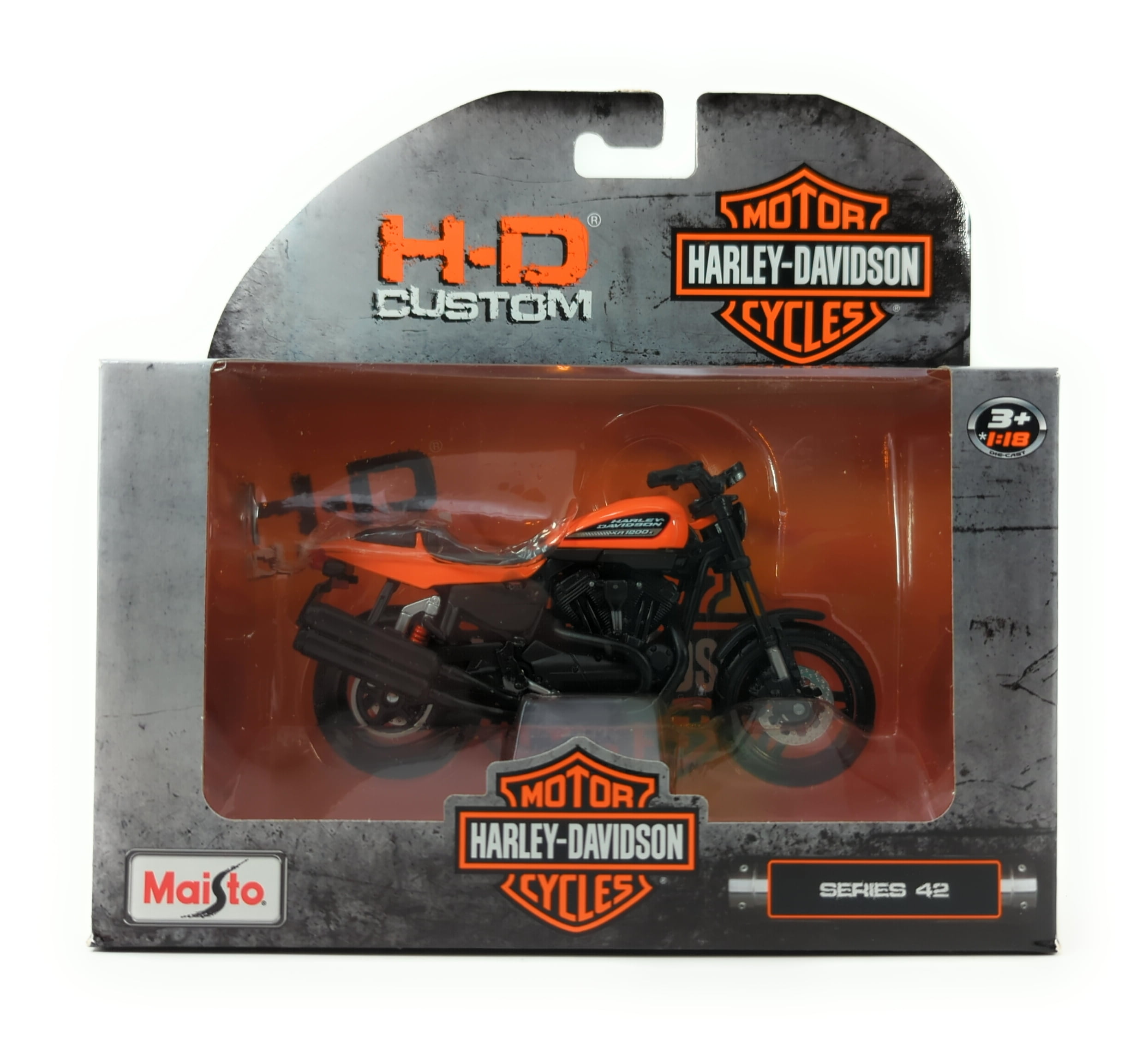 Maisto H-D Custom Harley-Davidson Series 42 Orange 2011 XR 1200X 1:18 ...