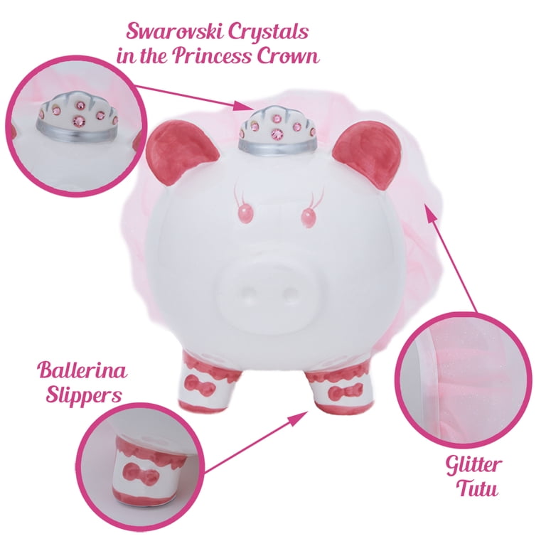 Porcelain Pink Princess Crowns