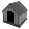 Starplast Weatherproof Outdoor Dog House for Big, Large Dogs, Mocha ...