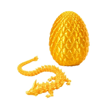 Siruishop Dragon Egg Articulating Gemstone Dragon Fidget for Dragon ...