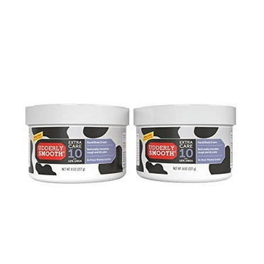 Udderly Smooth Extra Care Cream with 20% Urea, Replenishing, 8 Oz ...