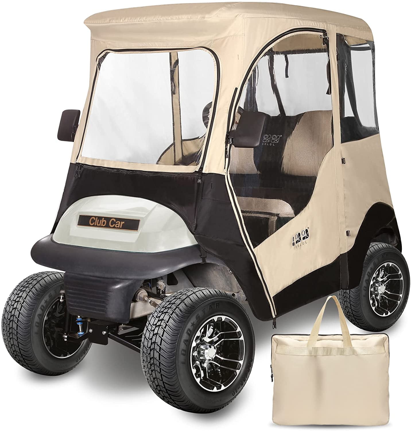 Buy 10L0L Deluxe Golf Cart Driving Enclosure for Club Car Precedent 2 ...