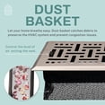 2x14 Floor Vent Cover Floor Register with Mesh Cover Trap, Heat and Air ...