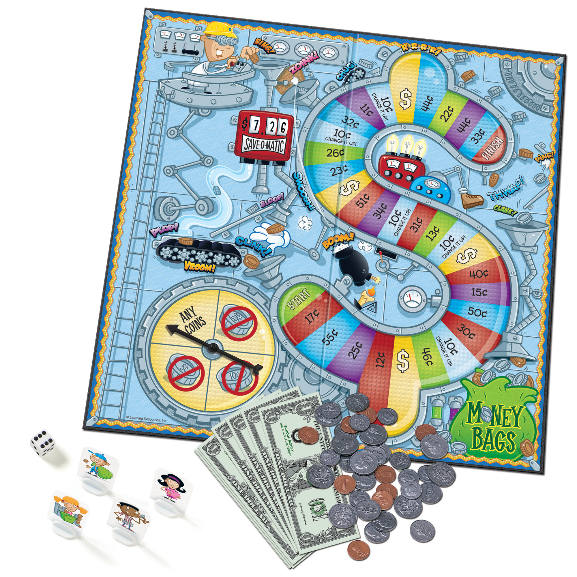 Learning Resources Money Bags Board Game Walmart Walmart