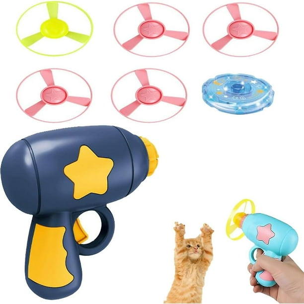 Helicopter Cat Toy, Flying Helicopter Disk Cat Toy, Funny Flying ...