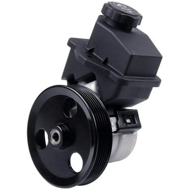 Detroit Axle - Power Steering Pump with Pulley & Reservoir Replacement for 2006-2011 Chevrolet ...
