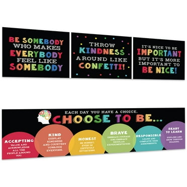 Koyal Wholesale Classic Rainbow Classroom Banner Sign for Teachers ...