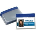 SICURIX Color-coded Vinyl Horizontal Badge Holder, Box of 50 - Walmart.com