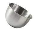 DOMELAY Stainless Steel Deep Mixing Bowl Prep Bowls for Dessert Food ...