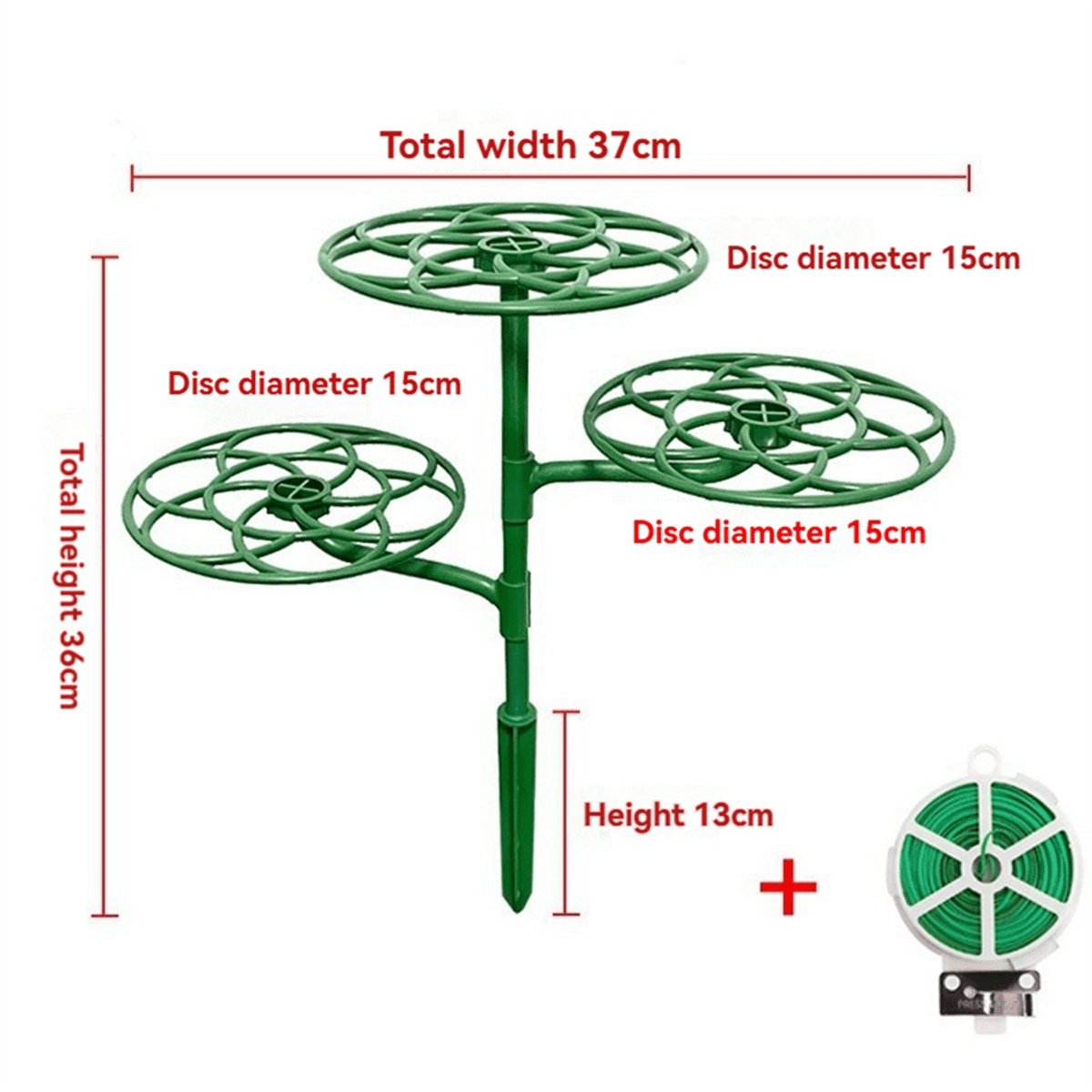 Click here for Unbranded Sunflower Flower Support Stand Three-Lay... prices